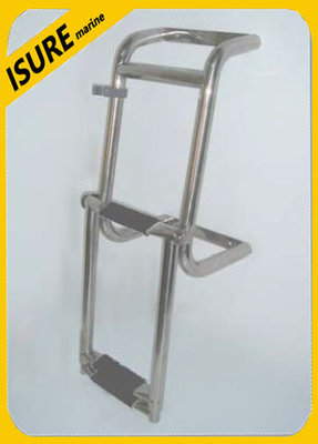 O/B  Boat Outboard Transom Swim Platform Ladder Fold Down