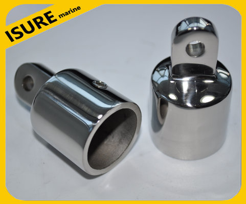 Bimini Top  Boat Shade Cover Top Fitting Top Cap stainless steel