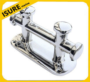 316 Marine Grade Stainless Steel Double Yacht Deck Boat Cross Bollard