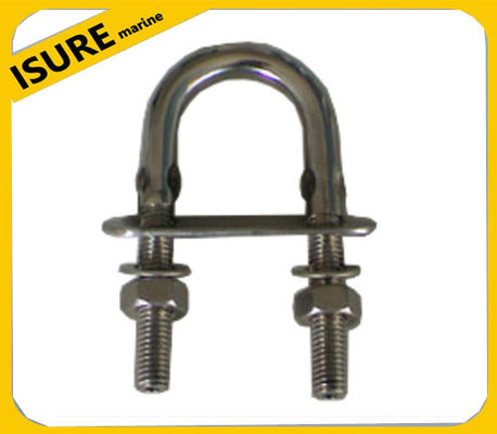 U Bolt with Wing Nut & Plate stainless steel