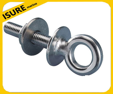 eye bolt with flat head short type stainless steel