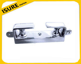 angle fairleads with two wheels stainless steel bow chock