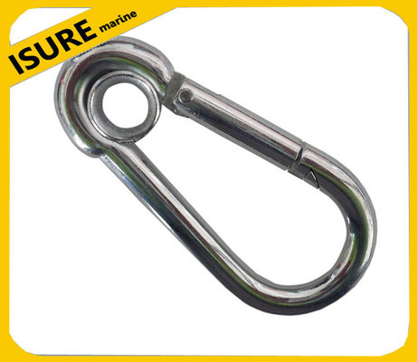 Marine Stainless Carbine Hooks with eyelet Snap Eye Hook