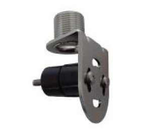 RAIL MOUNT ANTENNA BRACKET,WITH 1”-14 THREADS STAINLESS STEEL