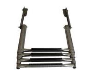 Stainless Steel Telescoping Marine Boat Ladder Upper Platform