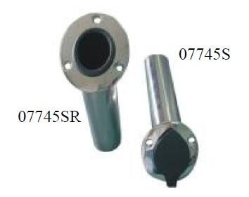 New Flush Mounted Stainless Steel Fishing Rod Holders for Boat