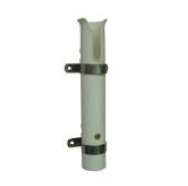 One Piece White Boat Fishing Plastic Rod Holder 1 Tube Rack