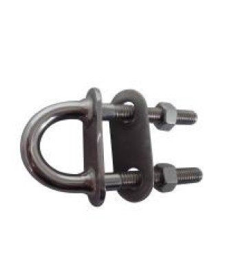 STERN EYE WITH WELDING PLATE Stainless Steel