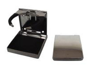 Stainless Steel Adjustable Folding Drink Holder Marine/Boat/Caravan