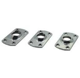 MARINE BOAT HAND RAIL FITTING STAINLESS STEEL RECTANGULAR BASE
