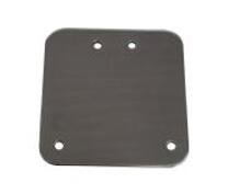 STAINELSS STEEL 4 HOLES SQUARE WELDING BASE