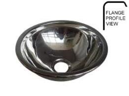 Marine Oval Stainless Steel Round Bottom Brushed Finish Sink Sale