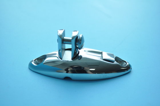 QUICK RELEASE Bimini Top Swivel Hinge Stainless Steel SS w/ 2 7/8" SS Eye Ends