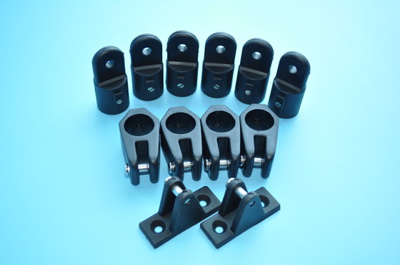 New marine Black Inside Eye End Nylon Round Fitting 3 bow