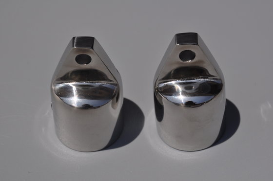 Stainless Steel Fittings for Top Marine Grade Jaw Slide, Eye End Cap for marine hardware