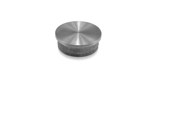 stainless steel handrail end cap with thread/stainless steel flat end cap with thread that used for building