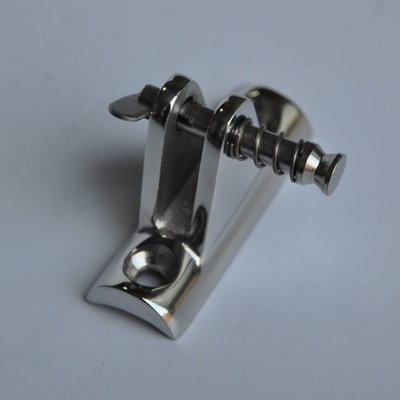 STAINLESS STEEL 90° DECK HINGE W/BOLT