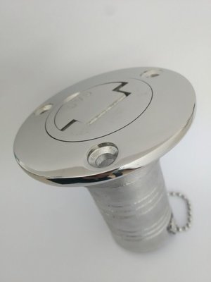 Marine Boat 316 deck filler liftup right stainless steel from China Supplier ISURE MARINE