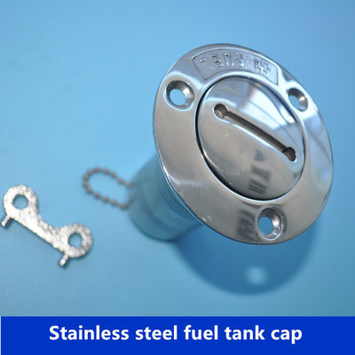 MARINE BOAT STAINLESS STEEL DECK FILLER LIFTUP INCLINED