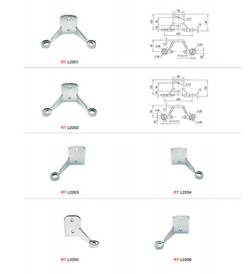 Stainless steel accessories and parts for building hardware from China supplier ISURE MARINE