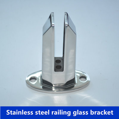 Stainless steel 316 glass clamps,glass connection