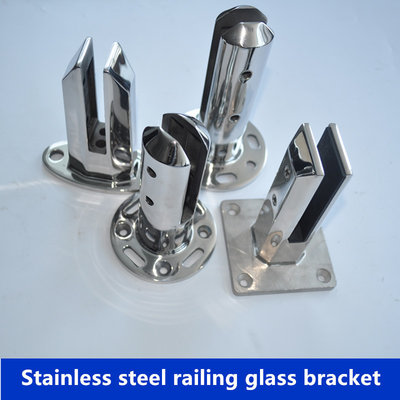 Stainless steel 316 glass clamps,glass connection