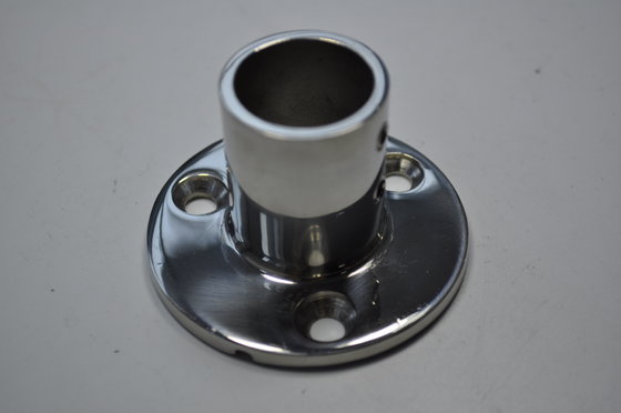 Boat Hand Rail Fittings 90 Degree 7/8''Round Stanchion Base- 316 Stainless Steel