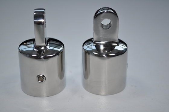 Eye End Cap Bimini Top Fitting / Hardware For Boat S.S Polished