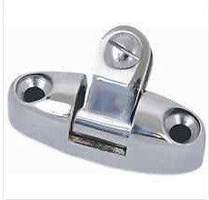 Boat Bimini Top Swivel Deck Hinge Marine Grade 316 Stainless Steel w Rubber Pad