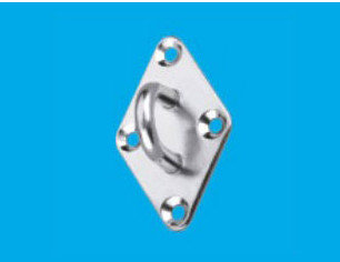 Stainless Steel diamond Plate with  eye