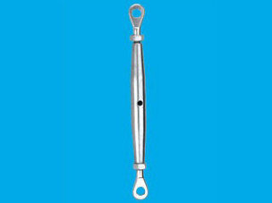 stainless steel closed body turnbuckle with small plate ends