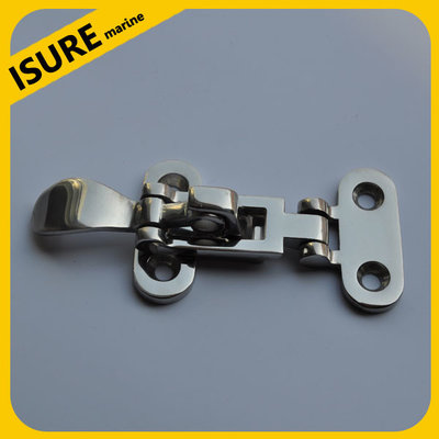 Boat Fastener Clamp-4 3/8" Locker Hatch Anti-Rattle Latch Marine Stainless Steel