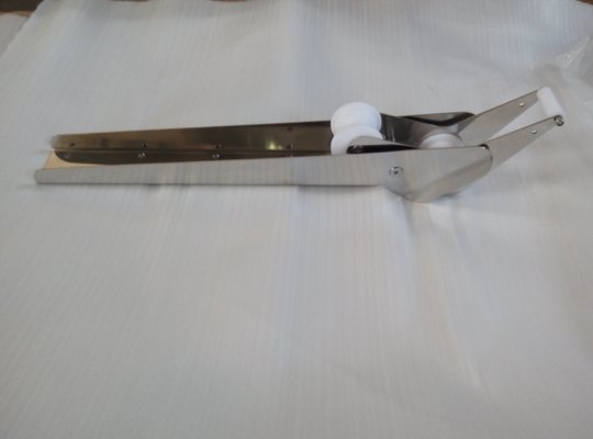 MARINE STAINLESS STEEL BOW ANCHOR ROLLER W/WHEEL FOR BOAT - FIVE OCEANS Isure Marine
