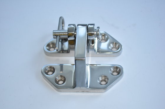 Boat Hatch Locker Hinge W/ Removable Pin 3" Heavy Duty - Marine Stainless Steel
