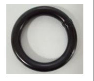 Full body harness accessories black O ring Isure Marine