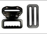 JS-4029 Steel Buckles Black Color quick release buckle for fall protection as well as bags and luggages