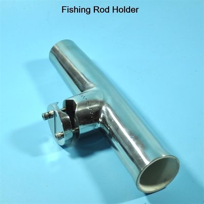 AISI 316 stainless steel for 1-1/4'' tube fishing rod holder