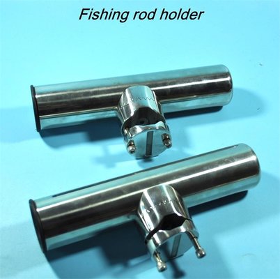 AISI 316 stainless steel for 1-1/4'' tube fishing rod holder