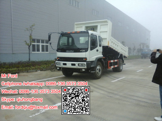 Isuzu 240hp diesel engine dump truck ghana tipper truck sale