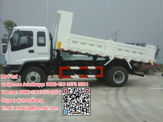 Isuzu fvr dumper truck  240hp brand new for sale powerful engine protect enviroment