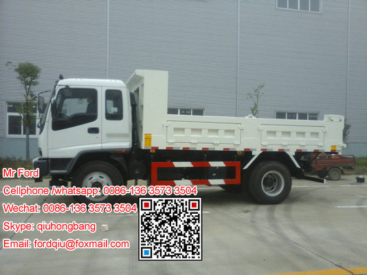 Isuzu fvr dumper truck  240hp brand new for sale powerful engine protect enviroment