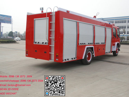 Isuzu fvr Isuzu 6m3 fire fighting sprinklers water tank 6000L fire truck