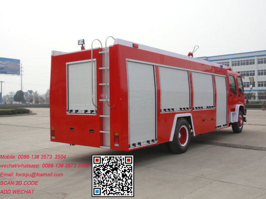 Isuzu fvr Isuzu 6m3 fire fighting sprinklers Isuzu 6000L fire truck