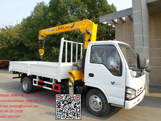 Isuzu 600P elf Hot Sale Truck Mounted Hydraulic Cranes Manufacturer