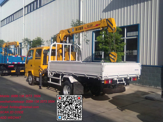Isuzu 600P elf  New Crane Truck For Sale New Crane Truck For Sale