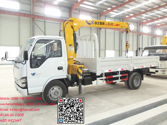 Isuzu 600P elf  New Design Truck With Crane Factory New Design Truck With Crane Factory