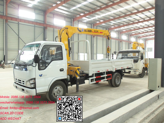 Isuzu 600P elf  New Design Truck With Crane Factory New Design Truck With Crane Factory