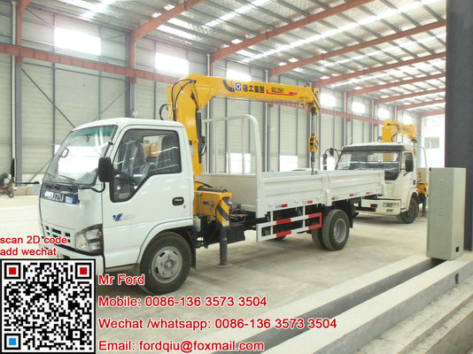 Isuzu 600P elf  New Design Truck With Crane Factory New Design Truck With Crane Factory