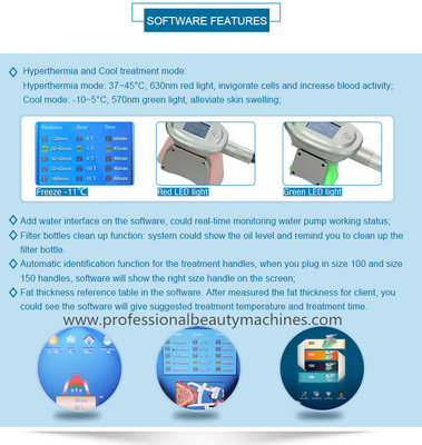4 Handles Professional Beauty Machines Cryolipolysis Fat Freeze Slimming Machine