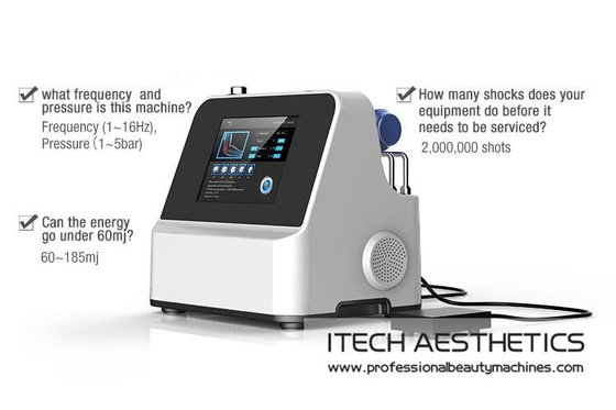 Body Pain Relief Portable Shockwave Therapy Machine With 5 Treatment Tips